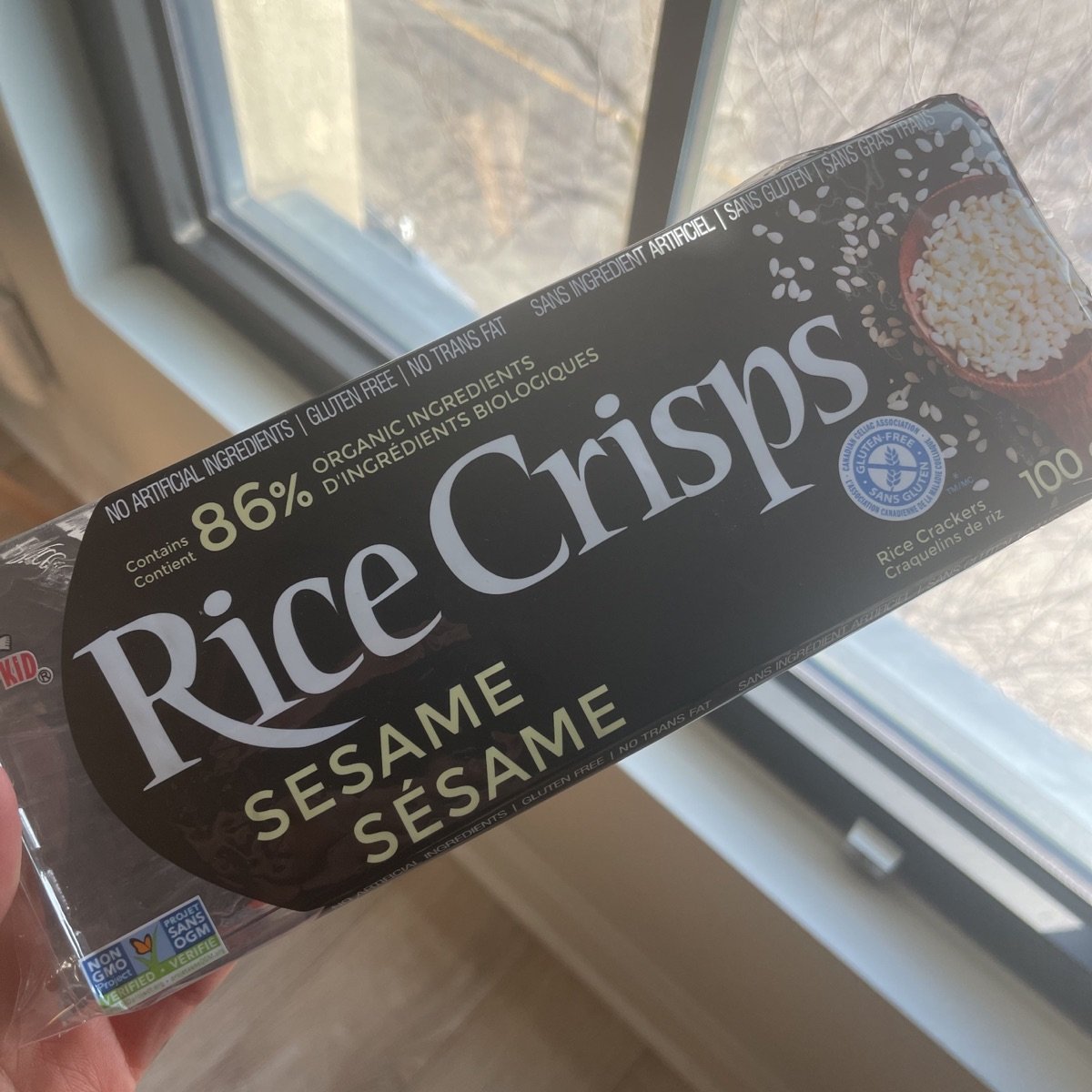 Sesame rice crisps from Hot-Kid - Vegan Product Reviews & Ratings ...