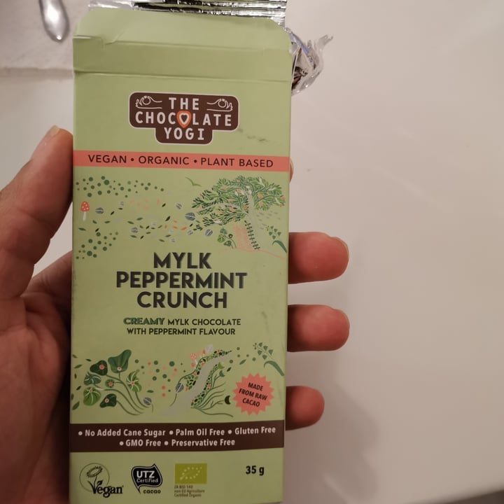The Chocolate Yogi Mylk Peppermint Crunch Review | abillion