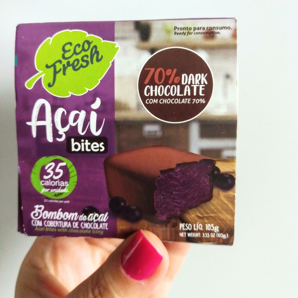 Açaí bites from EcoFresh - Vegan Product Reviews & Ratings | abillion