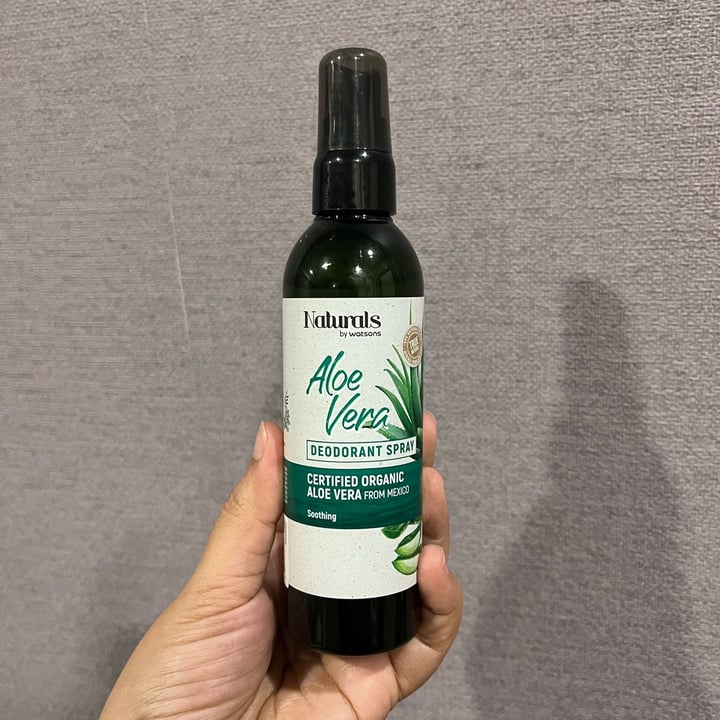 Naturals by watson Aloe Vera Deodorant Spray Review | abillion