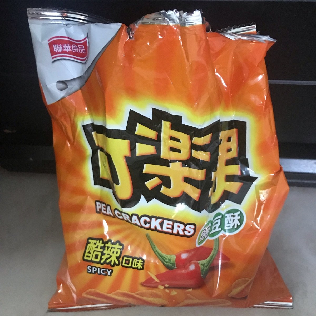 Spicy pea crackers from Koloko - Vegan Product Reviews & Ratings | abillion