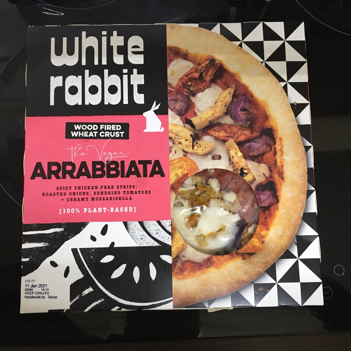 Arrabbiata Pizza from The White Rabbit - Vegan Product Reviews ...