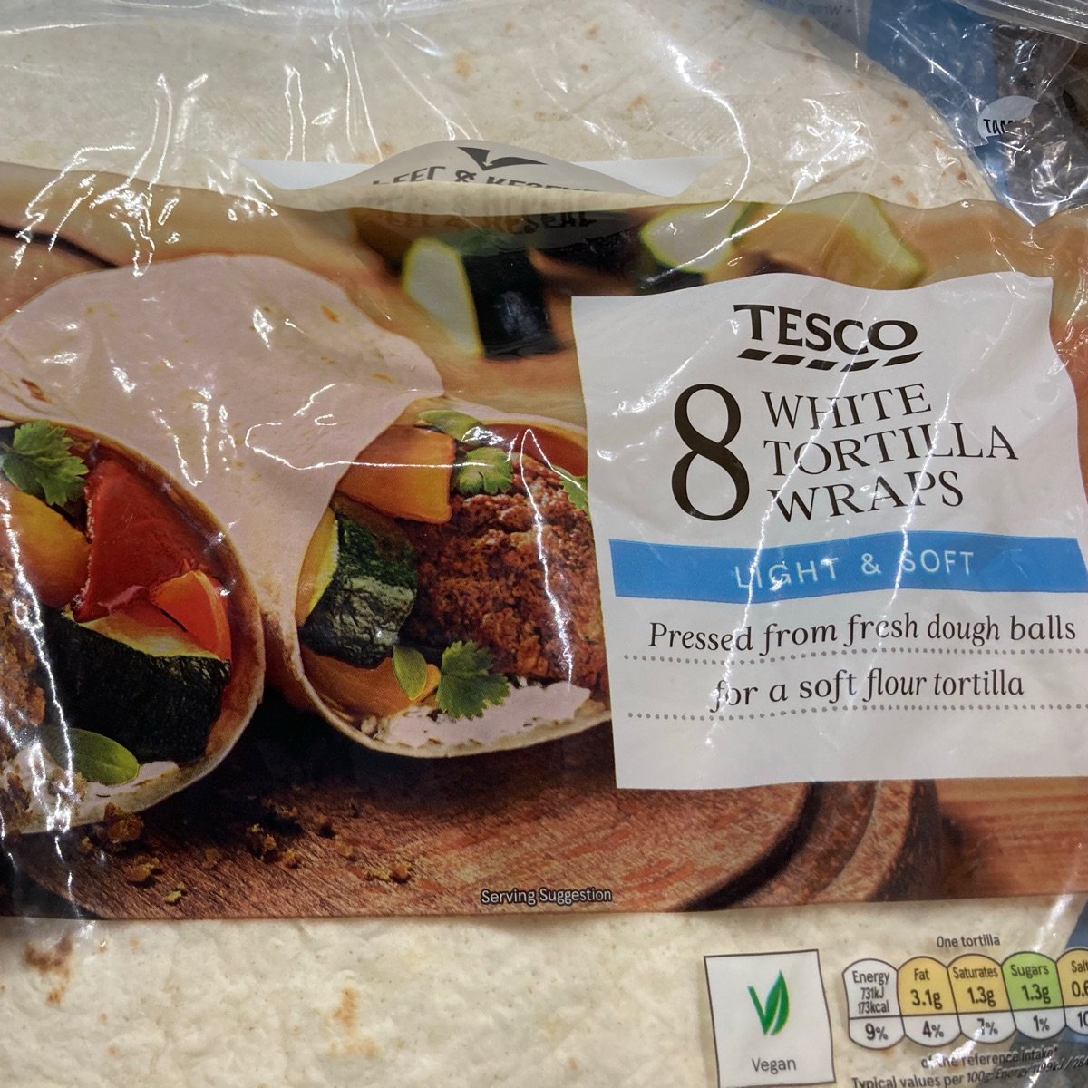 Tesco White Tortilla Wrap Reviews | abillion