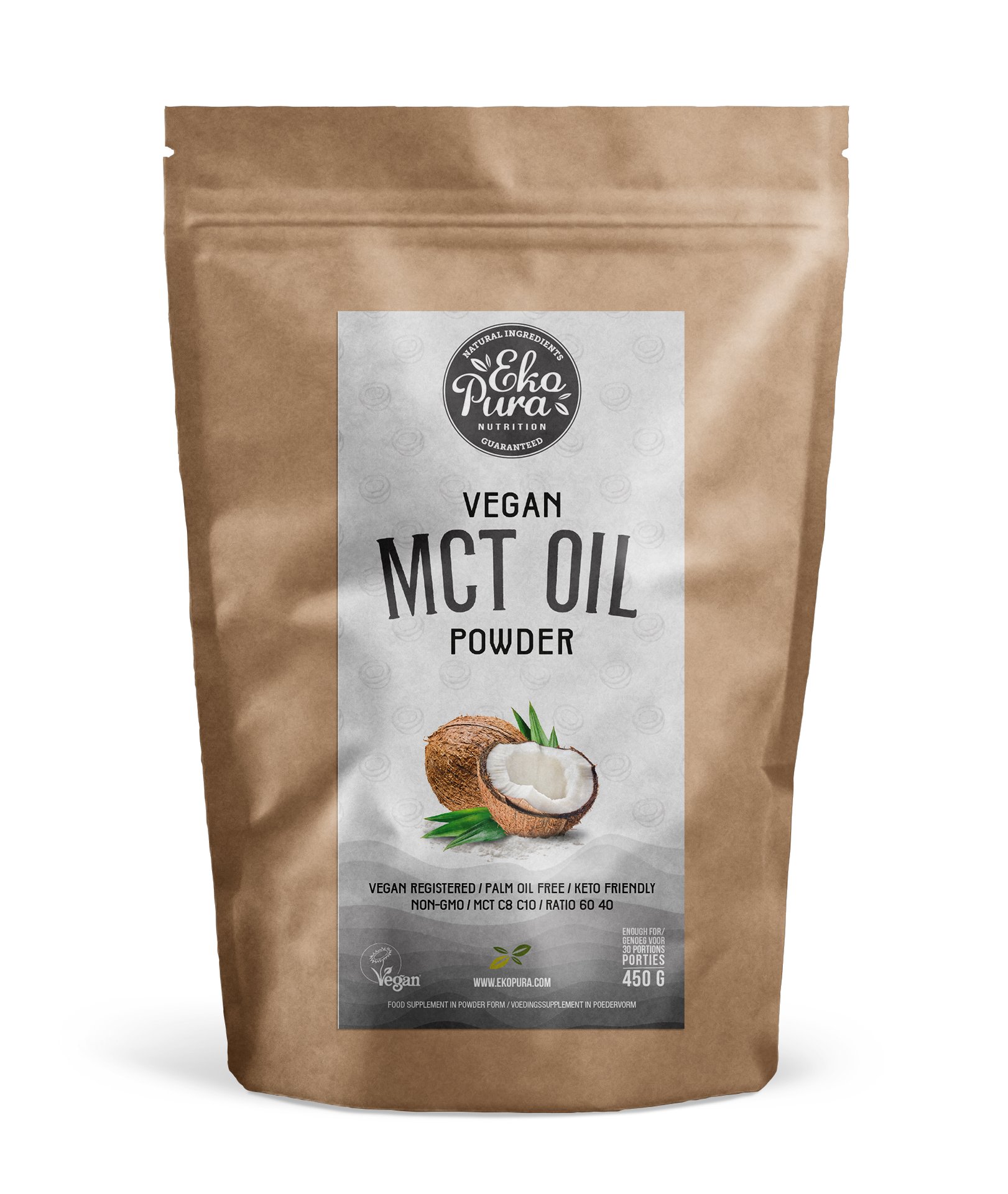 MCT Oil Powder C8/C10 from EkoPura - Vegan Product Reviews & Ratings ...