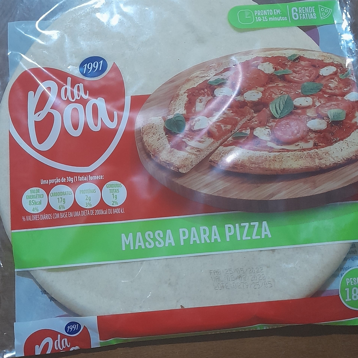 Massa De Pizza from Da Boa - Vegan Product Reviews & Ratings | abillion