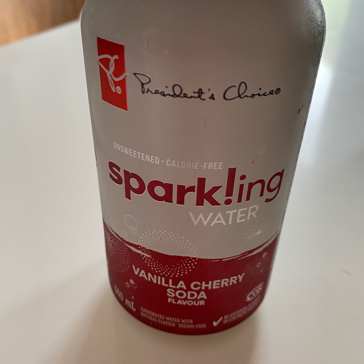 Sparkling Water Vanilla Cherry Soda from President's Choice - Vegan Product Reviews & Ratings ...