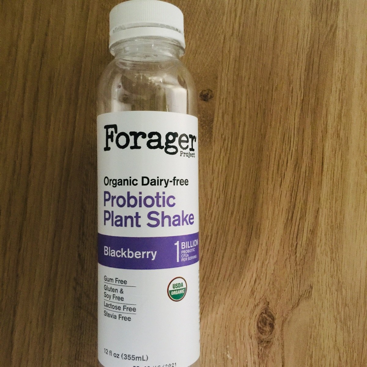 Organic Blueberry Probiotic Plant Shake from Forager Project - Vegan ...