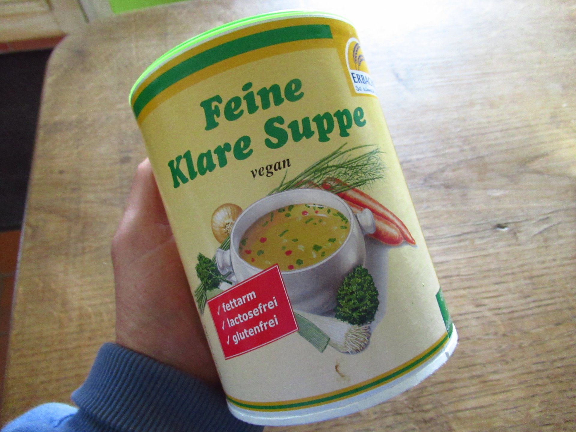 Feine Klare Suppe from Erbacher - Vegan Product Reviews & Ratings ...
