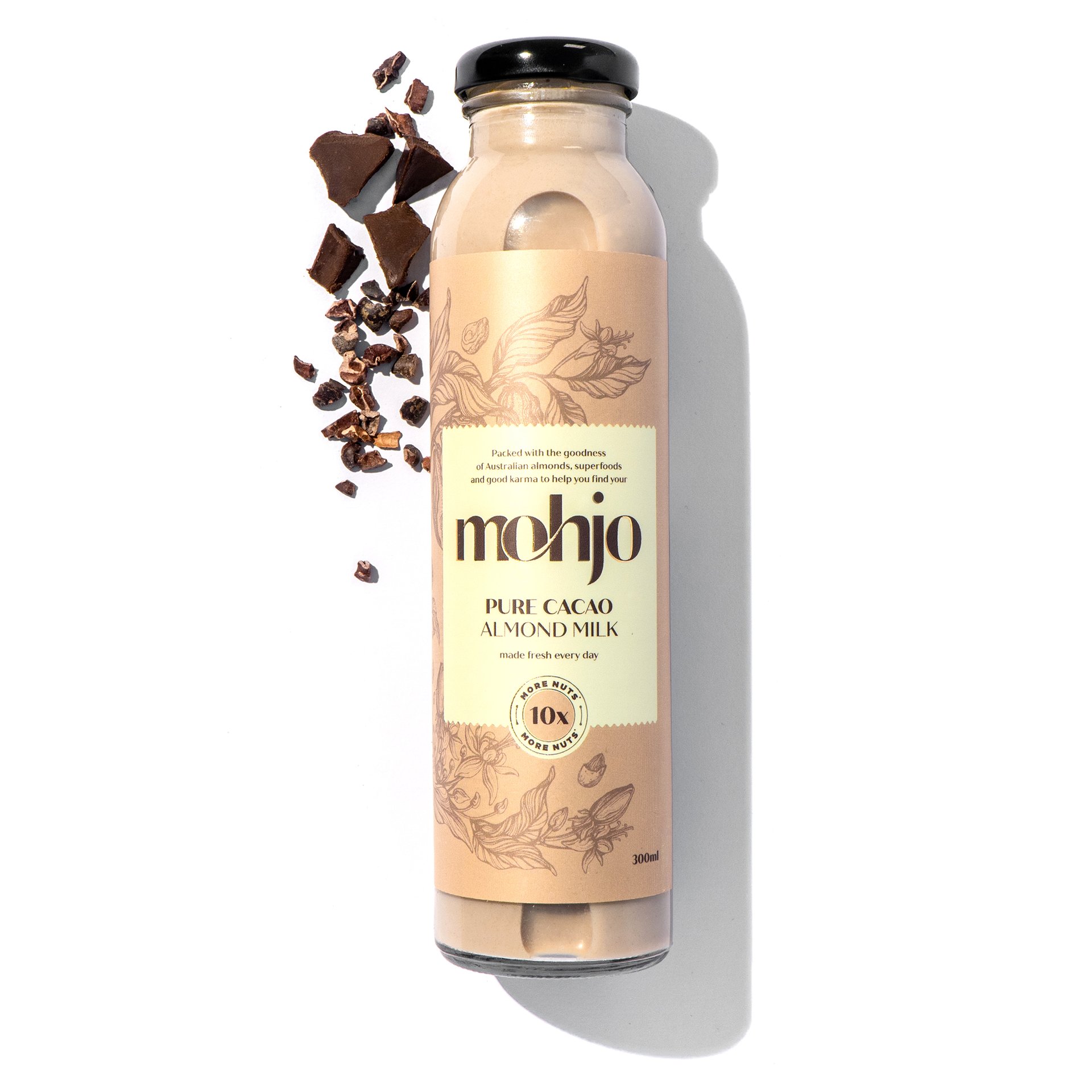 Pure Cacao almond milk from Mohjo - Vegan Product Reviews & Ratings ...