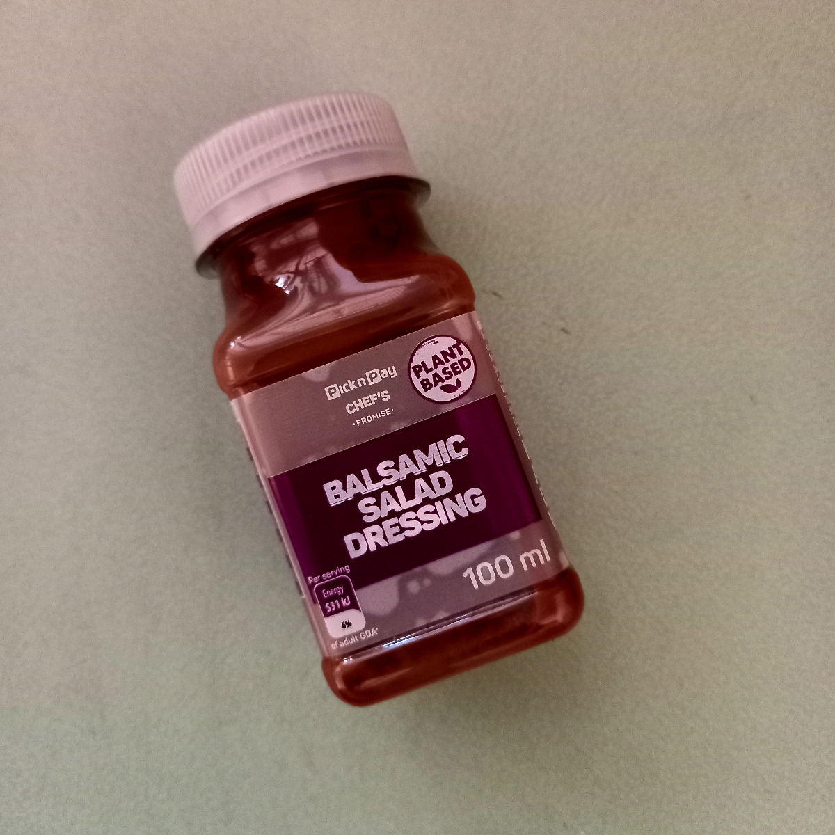 Balsamic salad dressing from Pick n Pay - Vegan Product Reviews ...
