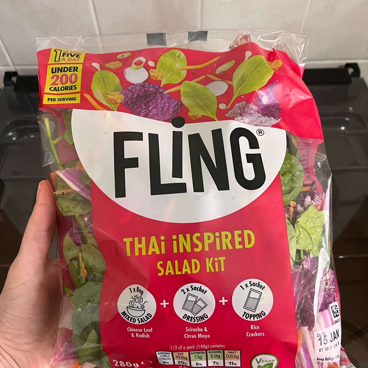 Fling - Thai Inspired Salad Kit Review | abillion