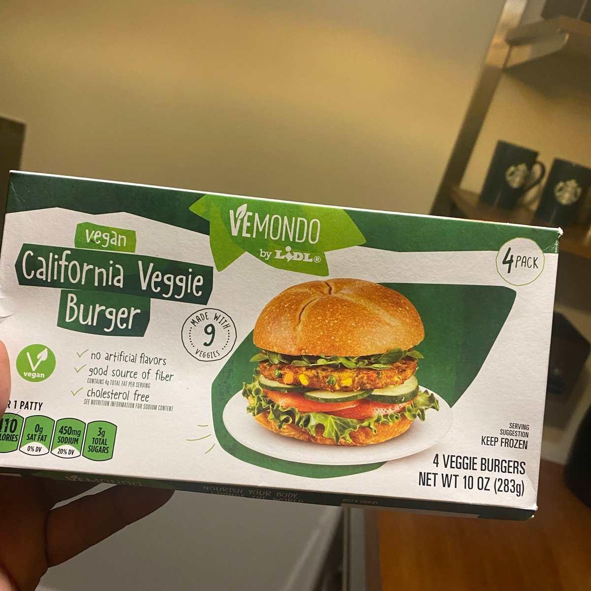 california veggie burger from Vemondo - Vegan Product Reviews & Ratings ...