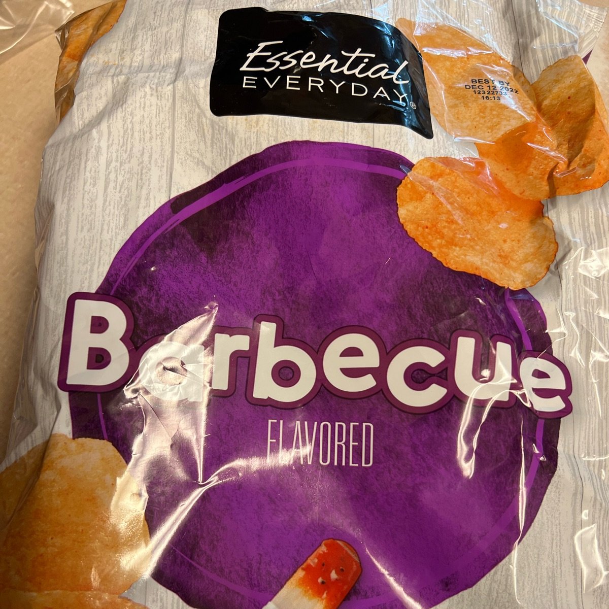 barbecue potato chips from Everyday Essentials - Vegan Product Reviews ...