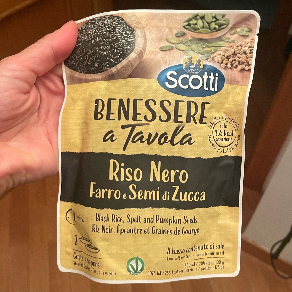 riso nero farro e semi di zucca from Riso Scotti - Vegan Product ...
