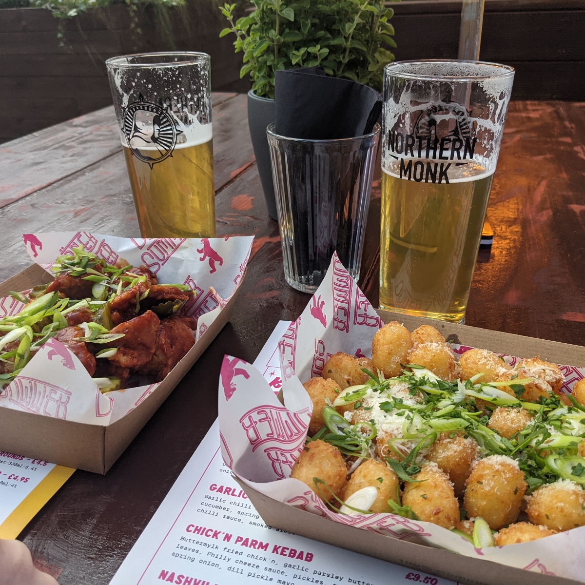 Flavoured fried Chik'n at Döner Summer, York - Vegan Dish Reviews ...