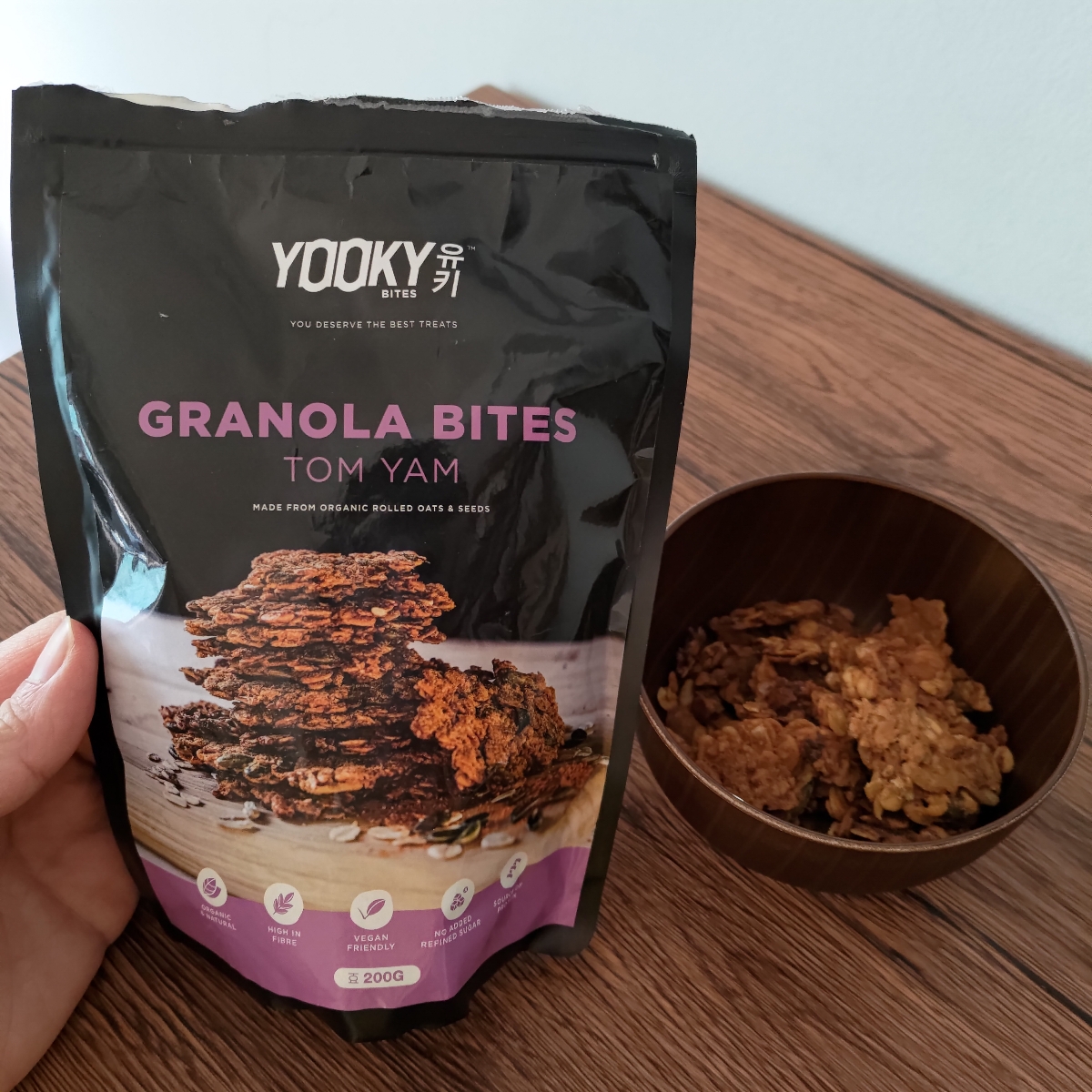 Granola Bites Tom Yam from Yookybites - Vegan Product Reviews & Ratings ...