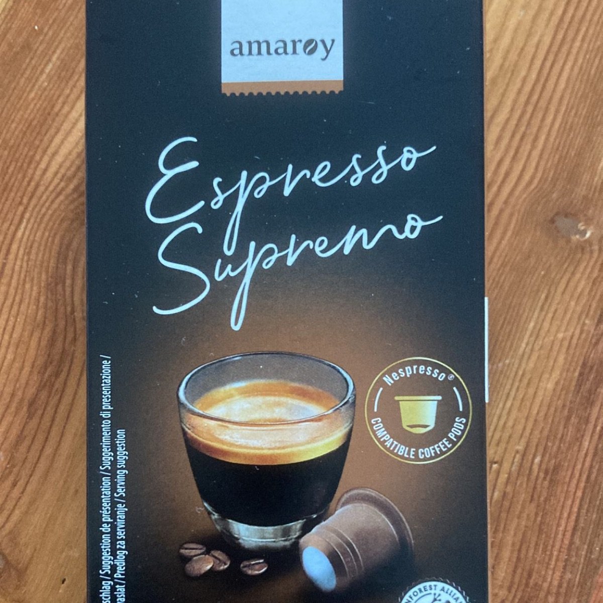 Espresso supremo from amaroy - Vegan Product Reviews & Ratings | abillion