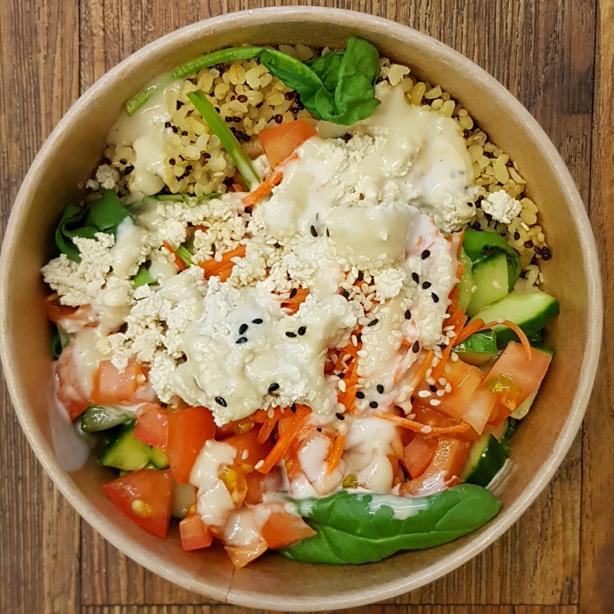 Mamma Mia Bowl at Rosa Bowls, Vienna - Vegan Dish Reviews & Ratings ...