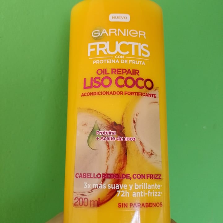 Garnier Garnier Fructis Oil Repair Liso Coco Acondicionador ...