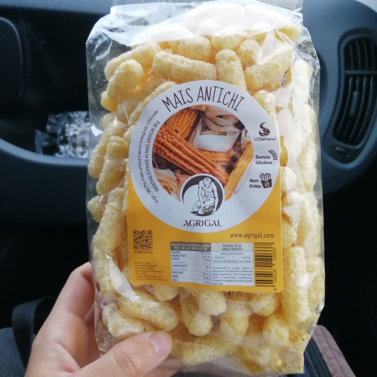 patatine estruse ai mais antichi from agrigal - Vegan Product Reviews ...