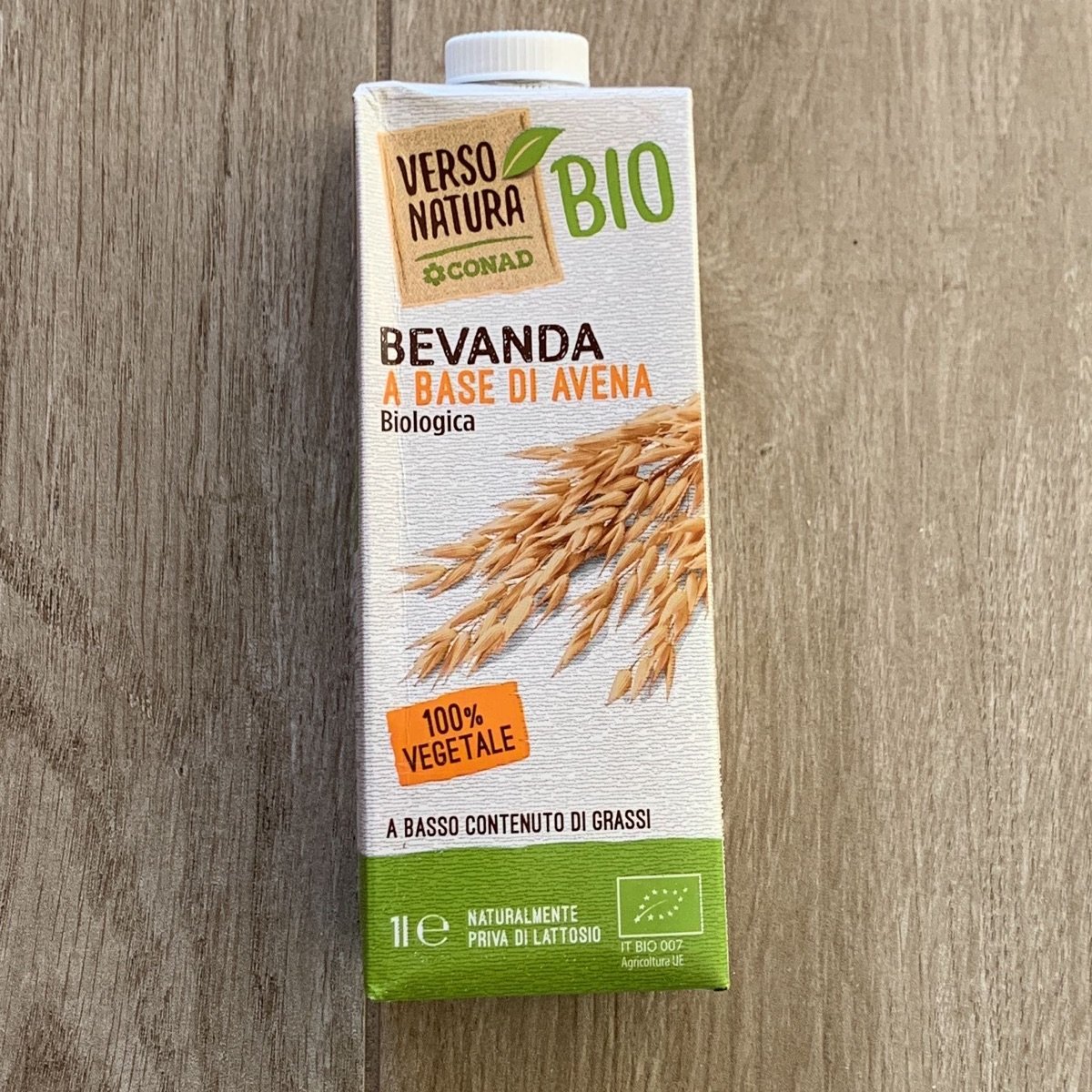 Organic Oat Milk from Verso Natura Conad Veg - Vegan Product Reviews ...
