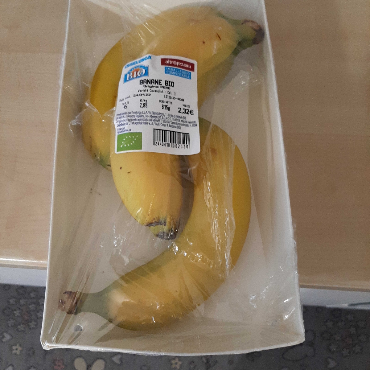 Banane bio from Esselunga - Vegan Product Reviews & Ratings | abillion