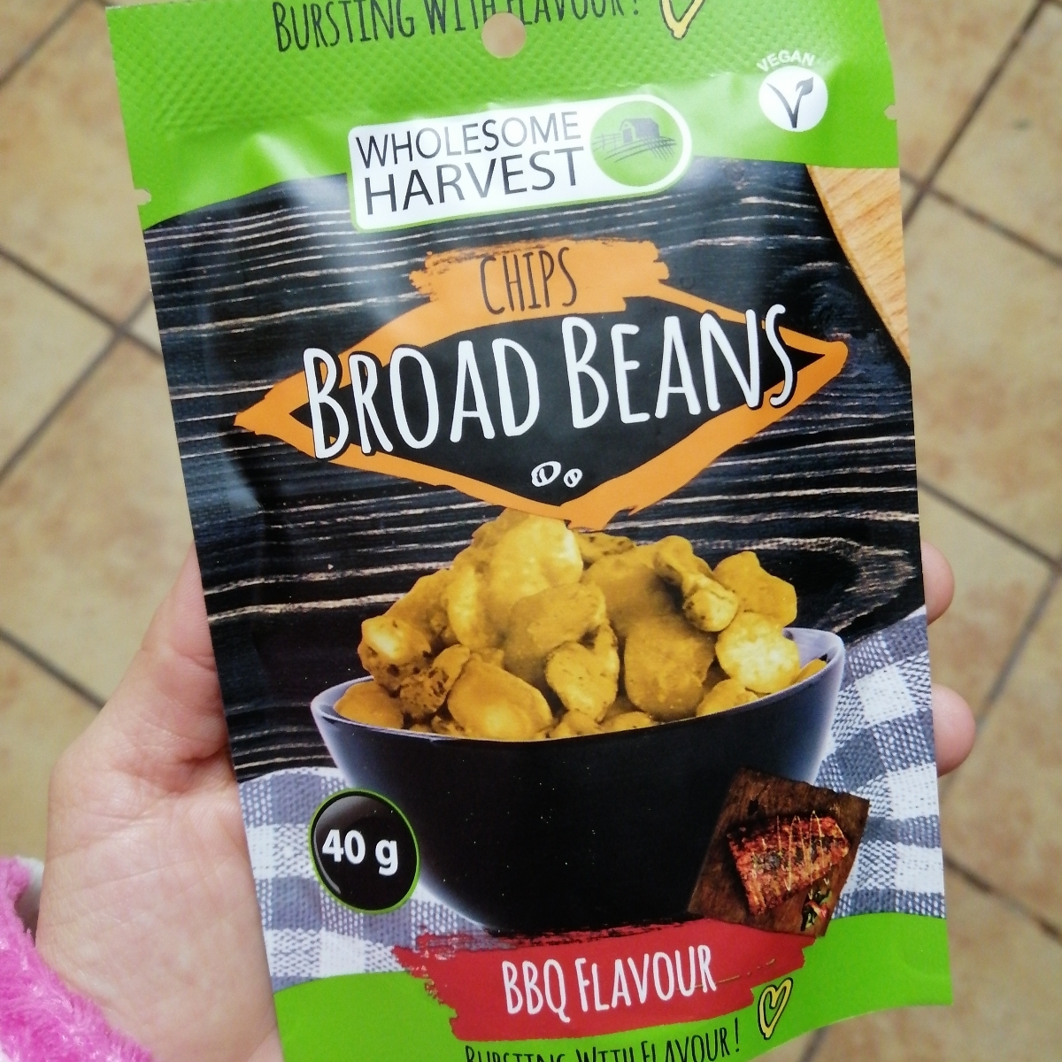 Chips - Broad Beans BBQ Flavour from Wholesome Harvest - Vegan Product ...