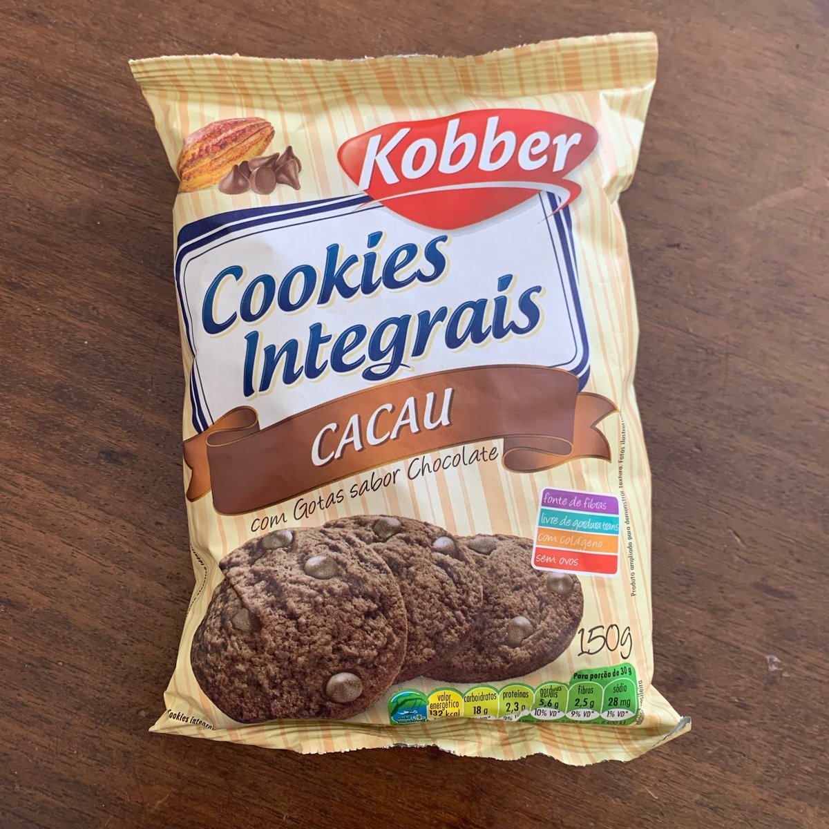 Cookies integrais cacau from Kobber - Vegan Product Reviews & Ratings ...