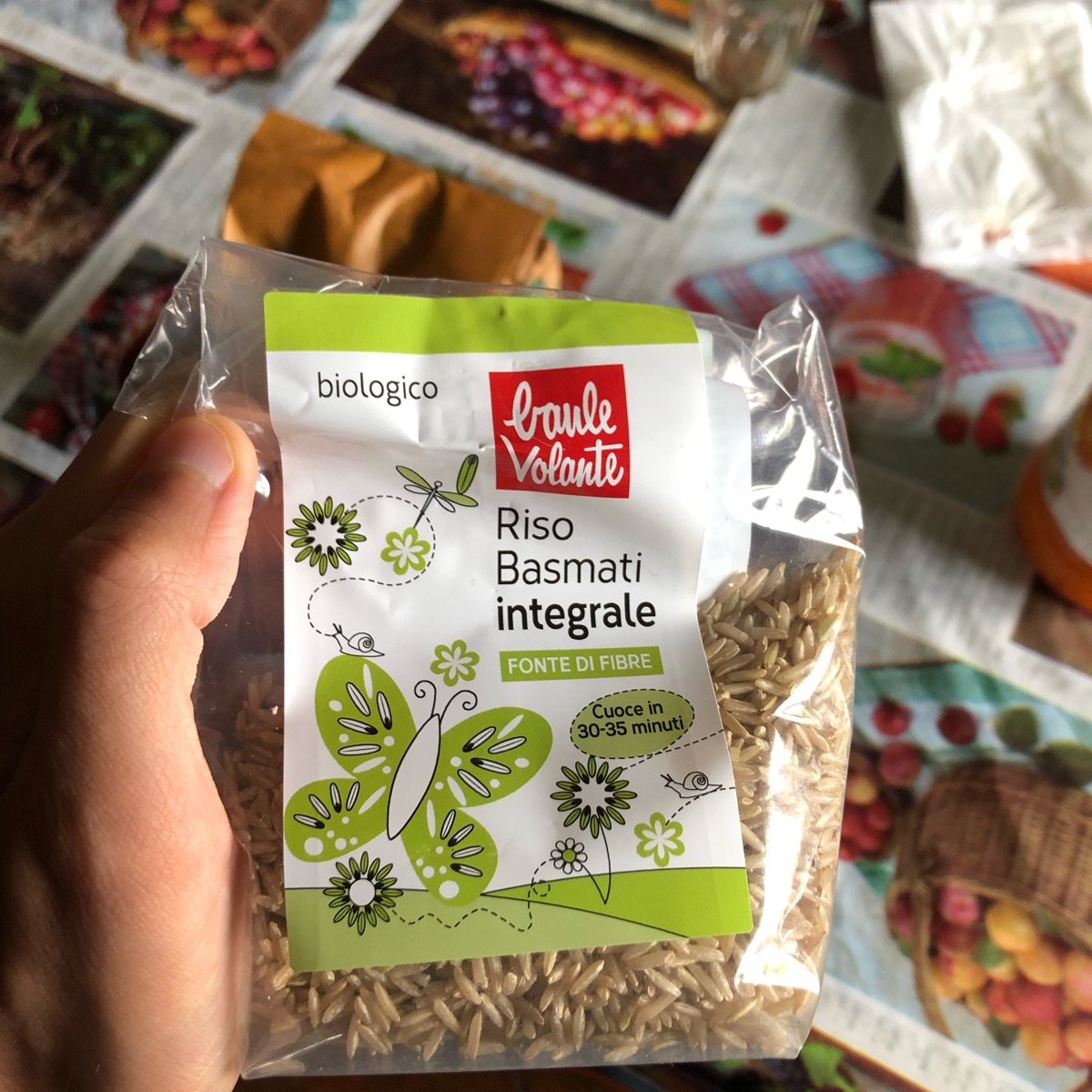 riso basmati integrale from Il baule volante - Vegan Product Reviews ...