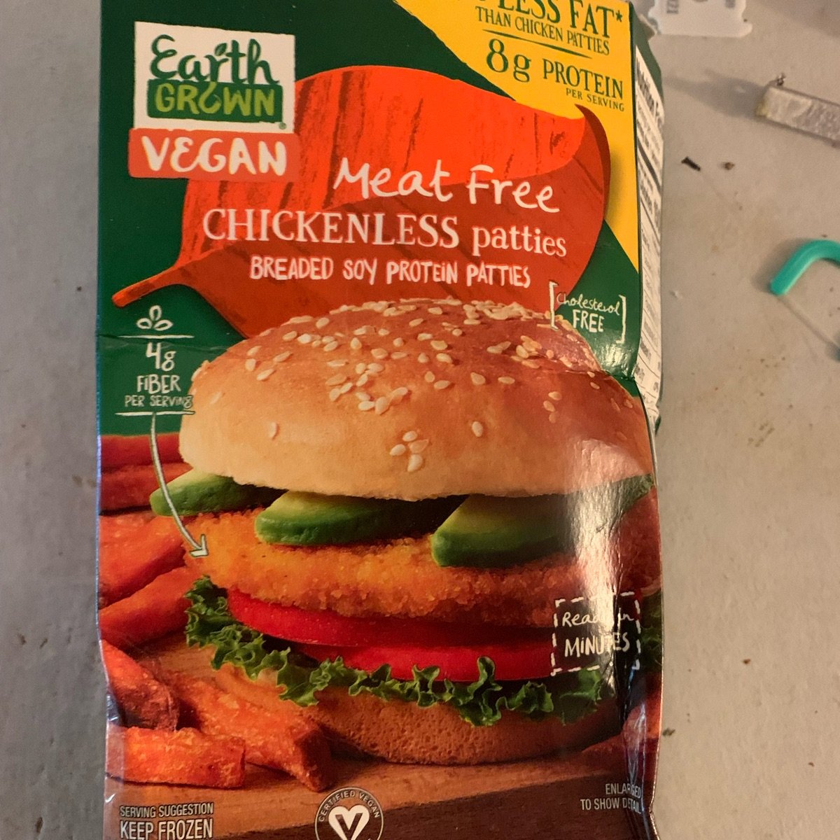 Chickenless patties from Earth Grown - Vegan Product Reviews & Ratings ...