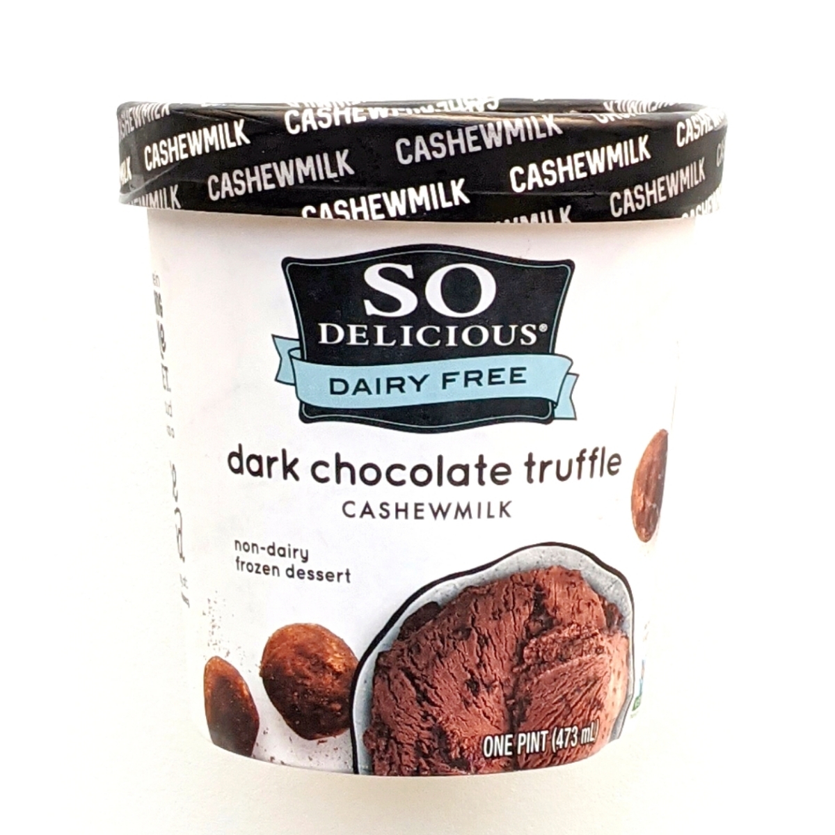 So Delicious Dairy Free Dark Chocolate Truffle Cashewmilk Frozen ...