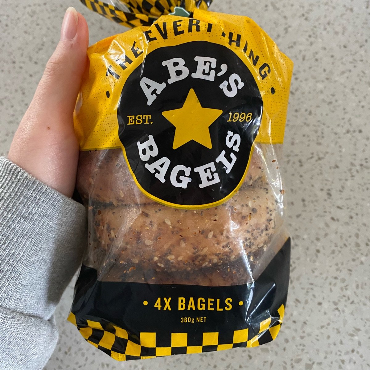 Everything Bagel from Abe’s Bagels - Vegan Product Reviews & Ratings ...