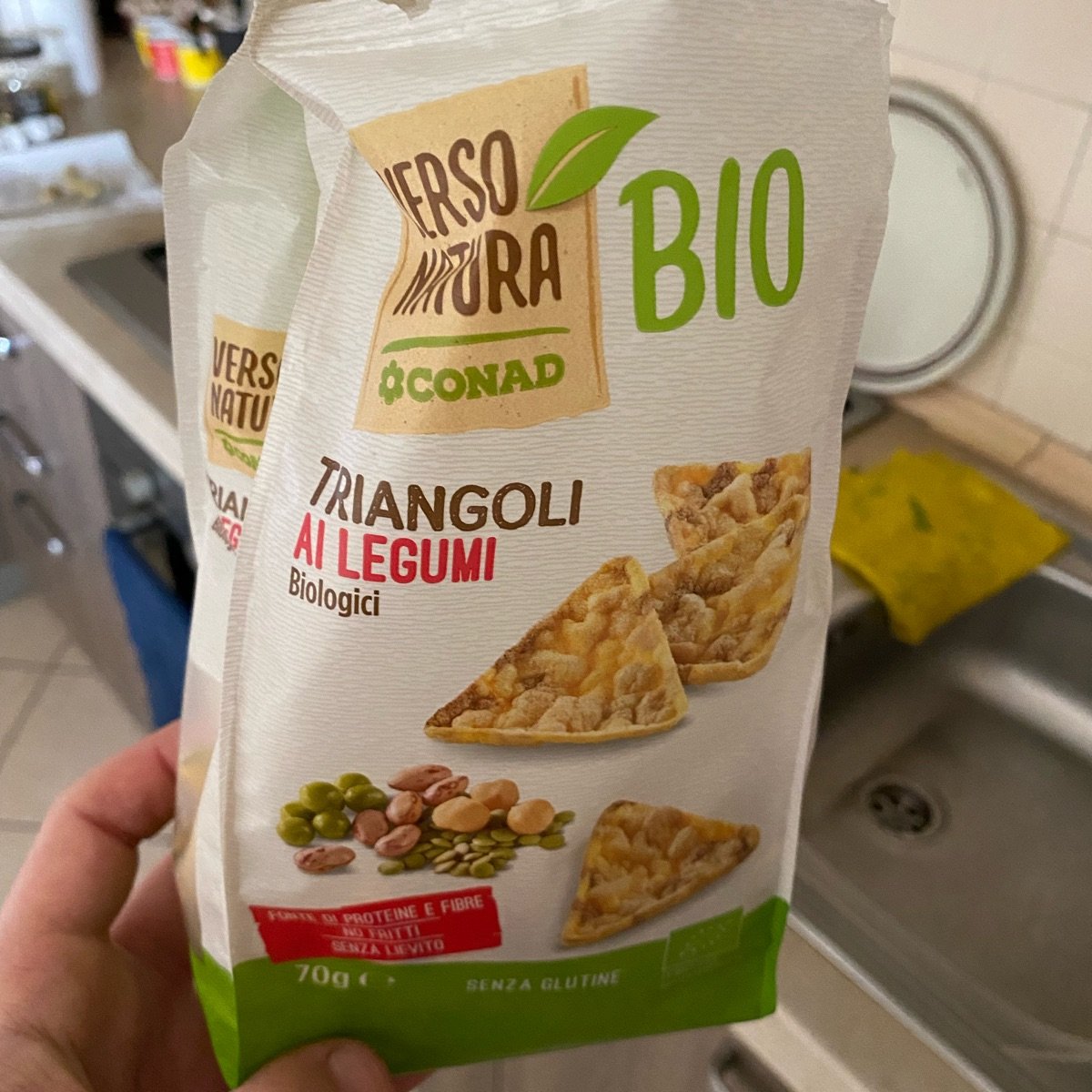 Triangoli ai legumi biologici from Verso Natura Conad Veg - Vegan ...