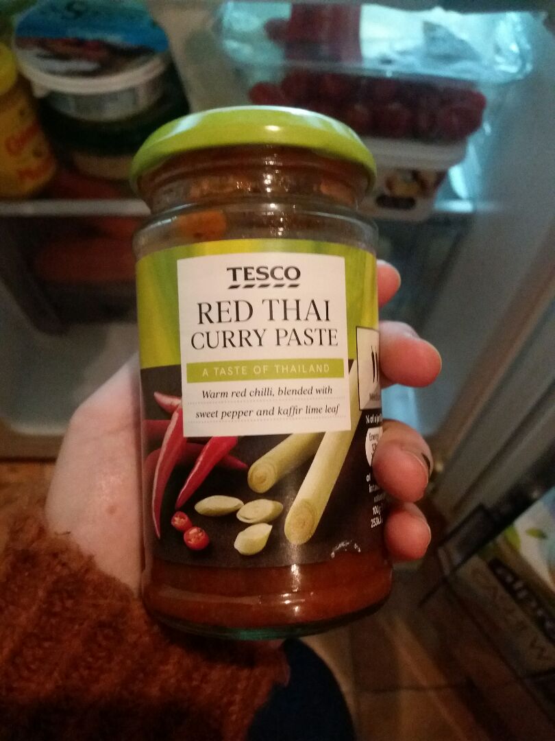 Red Thai Curry Paste from Tesco - Vegan Product Reviews & Ratings ...