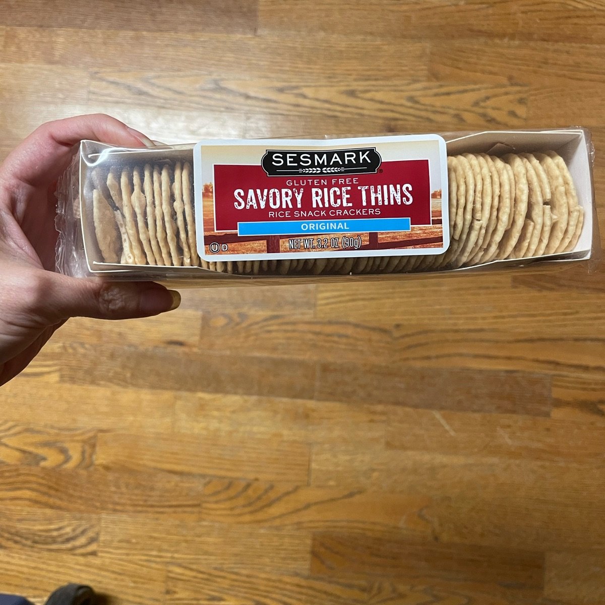 Gluten Free Savory Rice Thins from Sesmark - Vegan Product Reviews ...