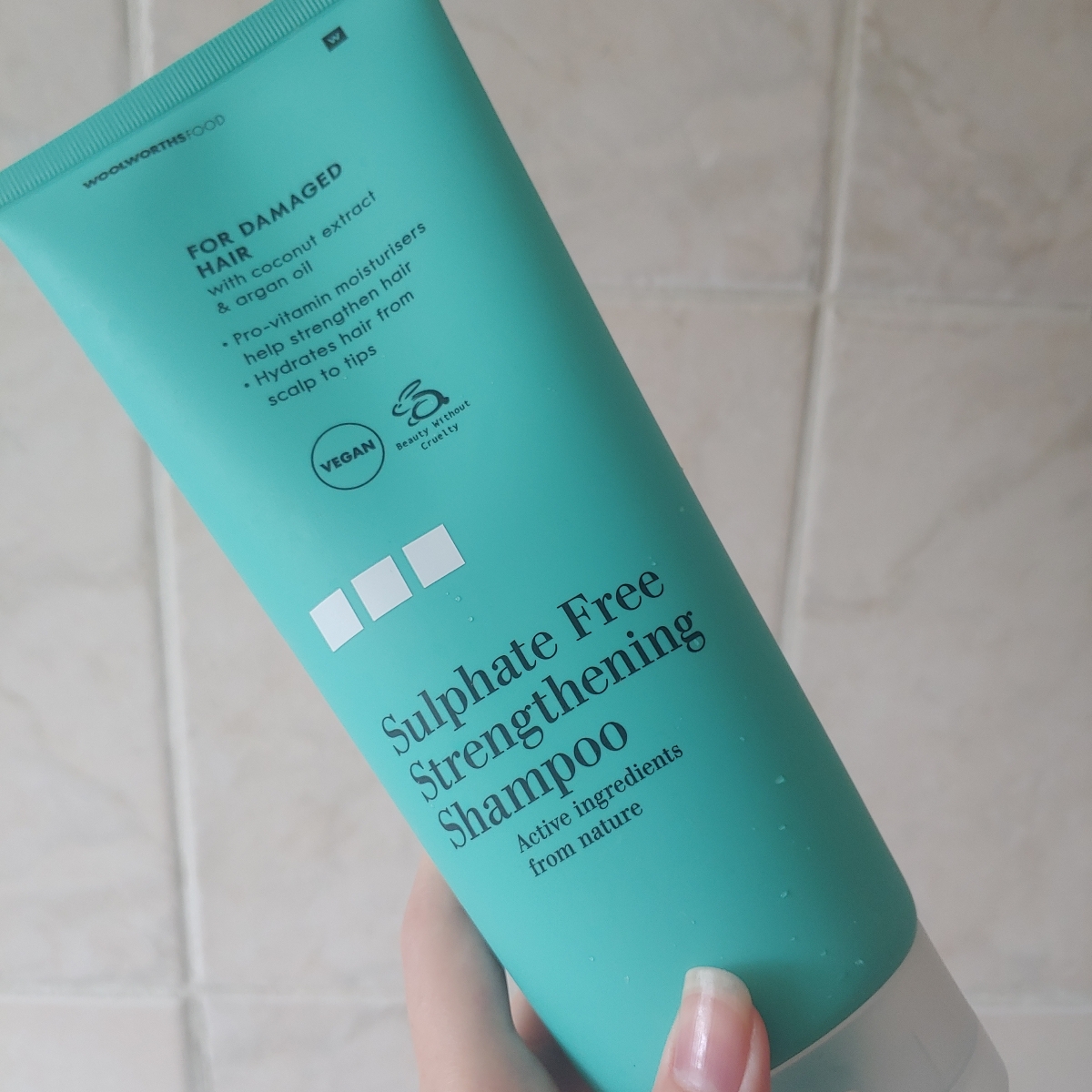 Sulphate Free Strengthening Shampo from Woolworths - Vegan Product ...