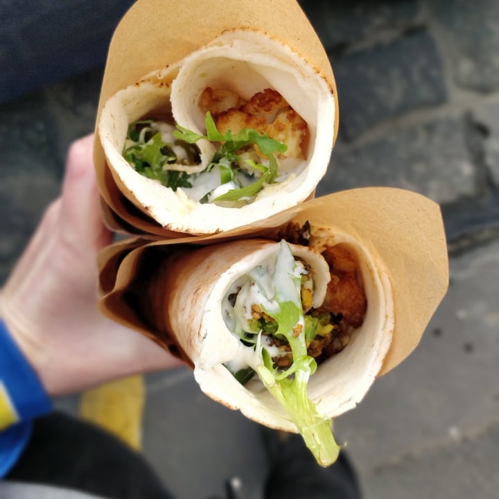 Falafel Place Collingwood, Australia Falafel & veggie wrap Review ...