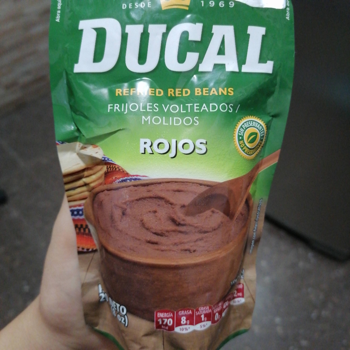 Refried Red Beans from Ducal Refried Beans - Vegan Product Reviews ...