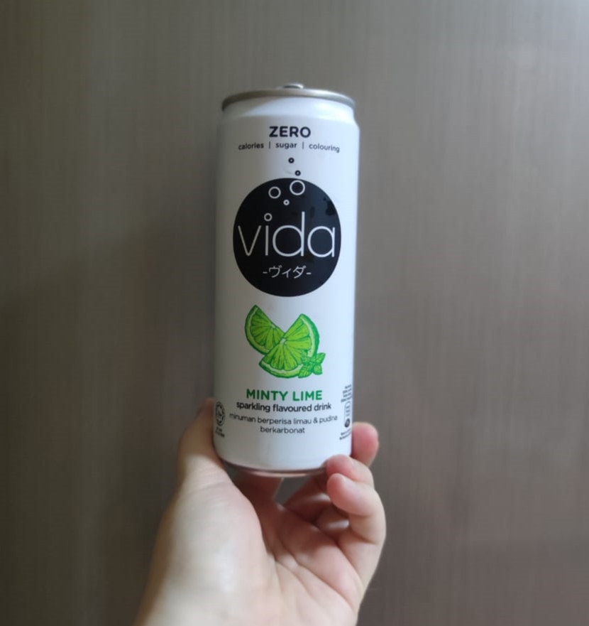 Zero Sparkling Drink - Minty Lime from VIDA - Vegan Product Reviews & Ratings | abillion