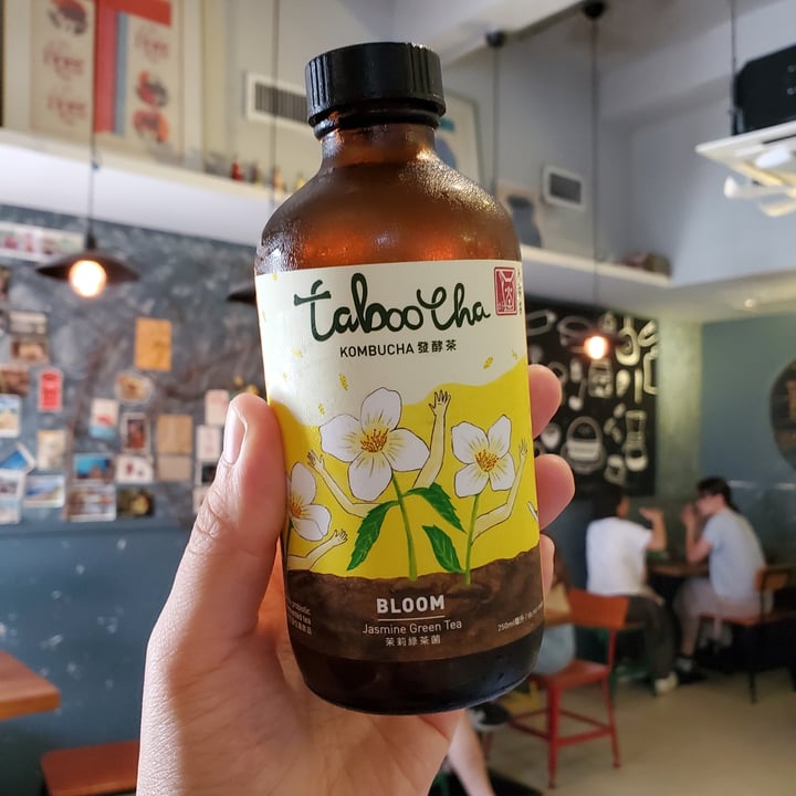 Taboocha Bloom Jasmine Green Tea Kombucha blend Review | abillion