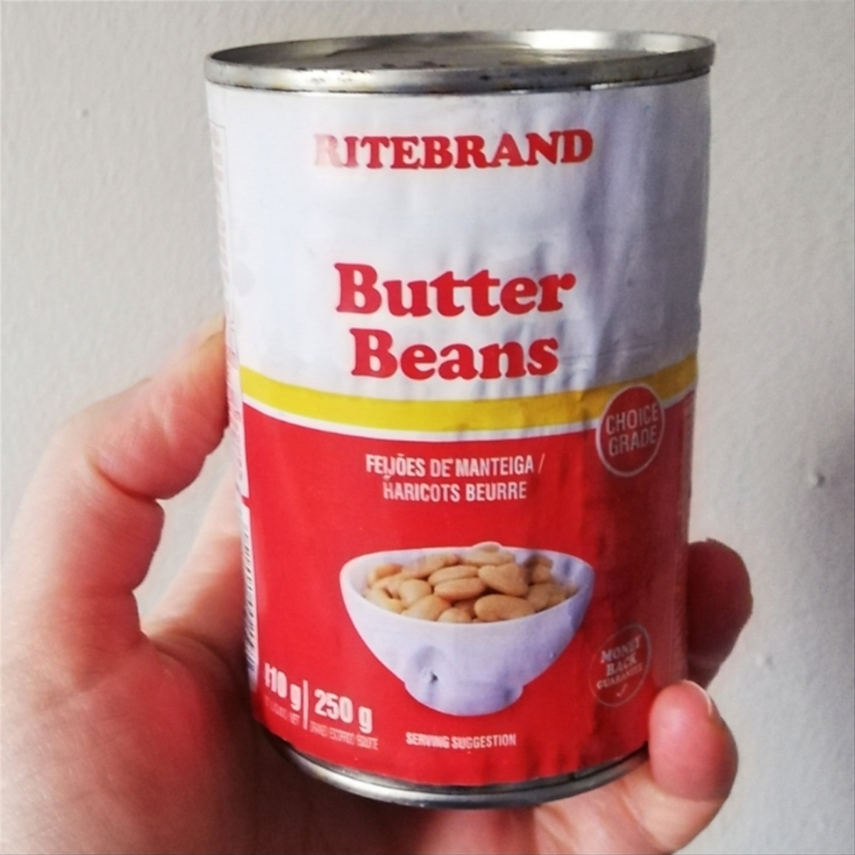 Butter Beans from Ritebrand - Vegan Product Reviews & Ratings | abillion
