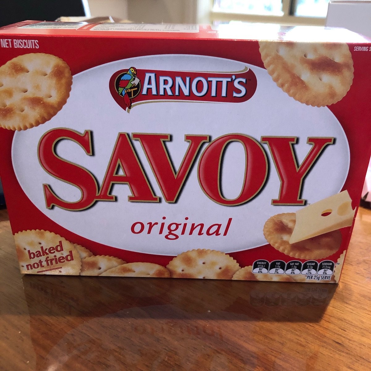 Savoy original crackers from Arnott's - Vegan Product Reviews & Ratings ...