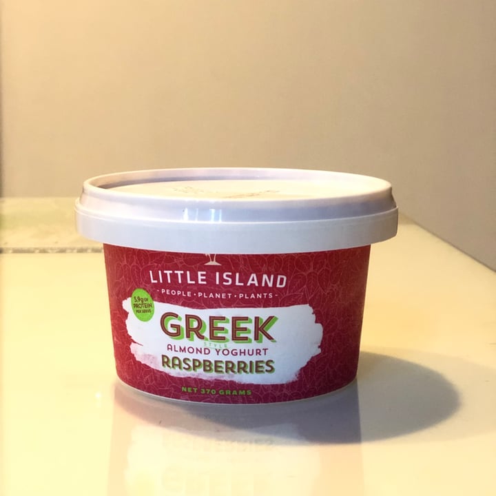 Little Island Coconut Creamery Greek Style Almond Yoghurt Raspberries ...