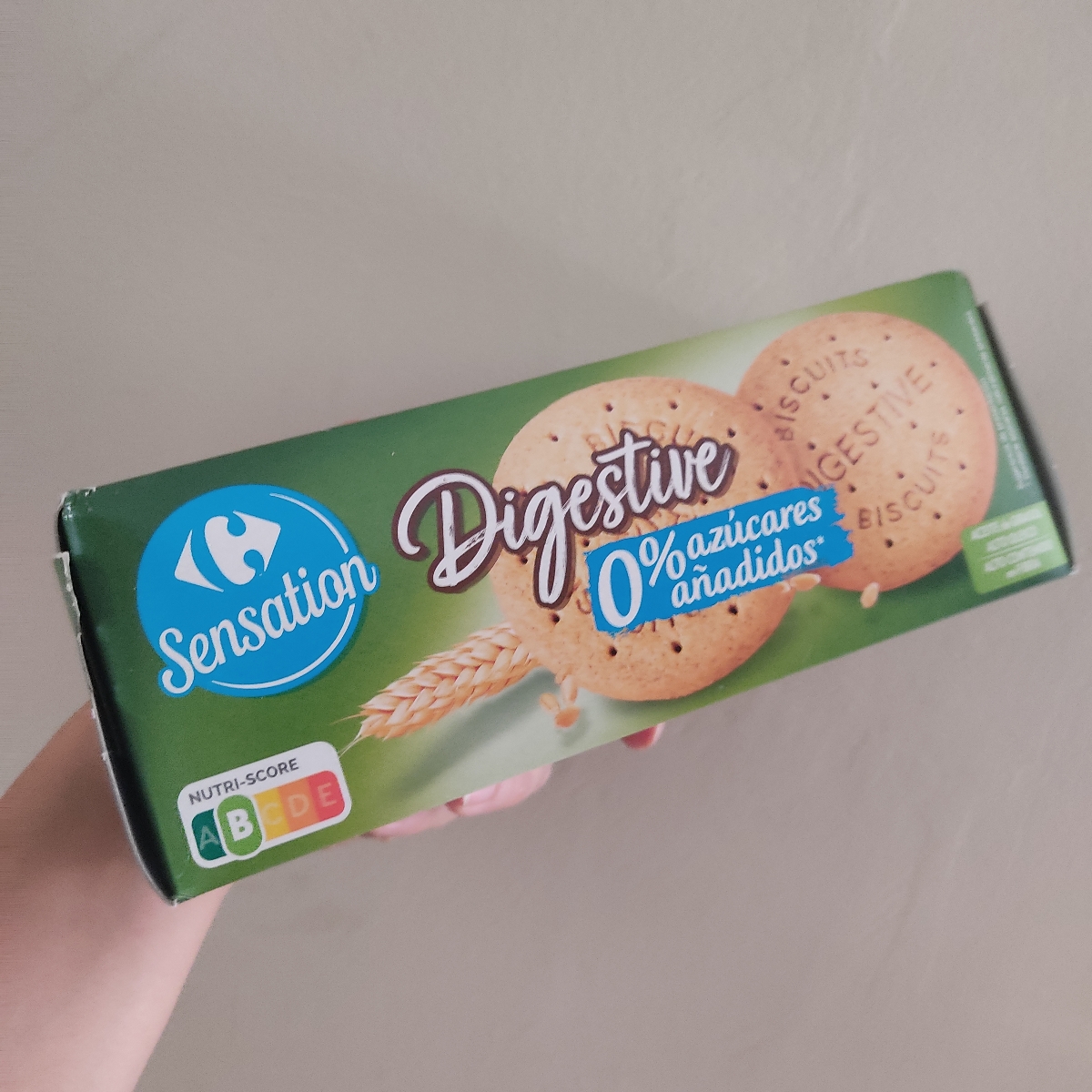 Digestive galletas from Carrefour Sensation - Vegan Product Reviews ...