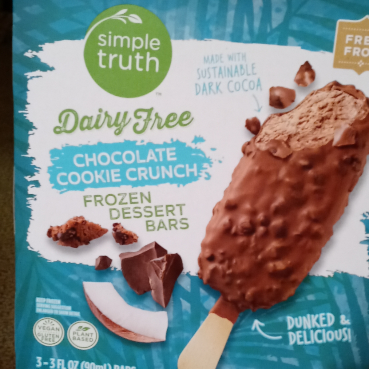 Dairy free cookie bars from Simple Truth - Vegan Product Reviews ...