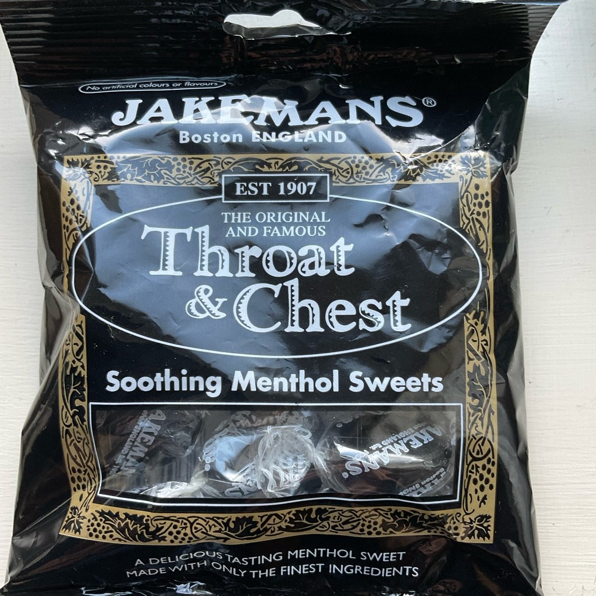 Soothing Menthol Sweets from Jakemans - Vegan Product Reviews & Ratings ...