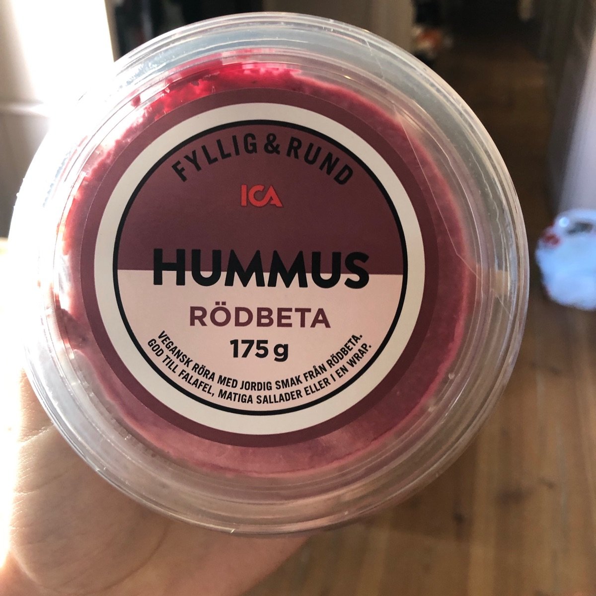 beetroot hummus from Inca - Vegan Product Reviews & Ratings | abillion