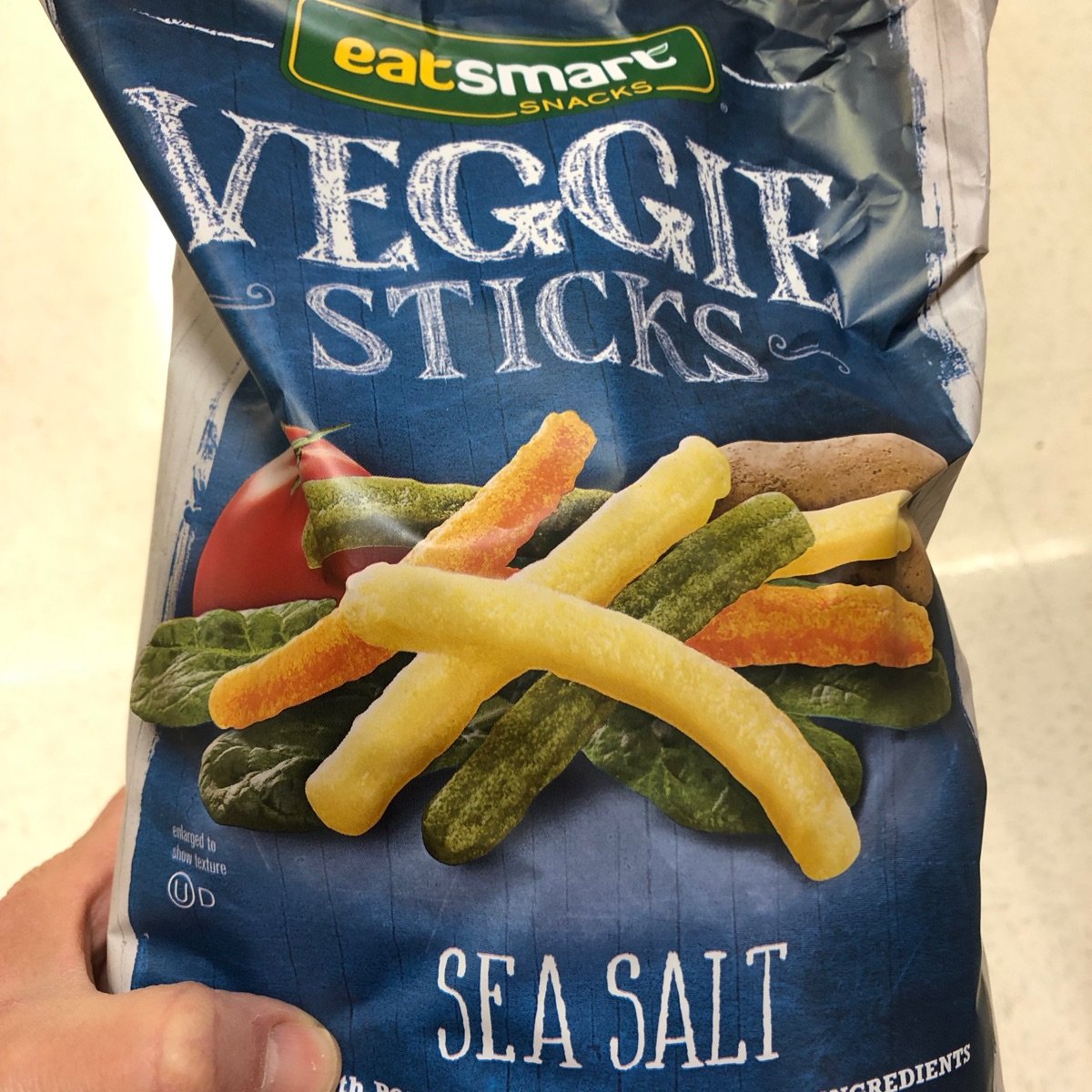 Veggie sticks sea salt at Eatsmart snacks - Review by @allycat38 | abillion
