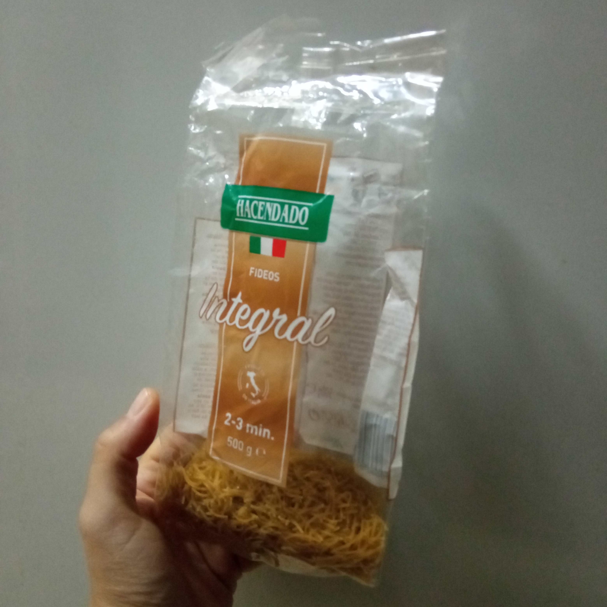 Fideos integral from Hacendado - Vegan Product Reviews & Ratings | abillion