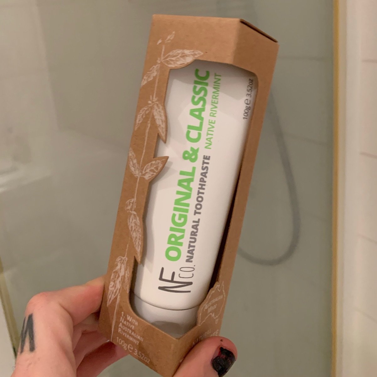 original classic toothpaste from NF - Vegan Product Reviews & Ratings ...